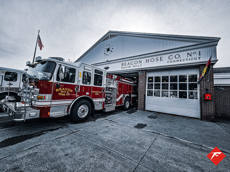 Pierce apparatus delivery for Beacon Hose Co. No. 1