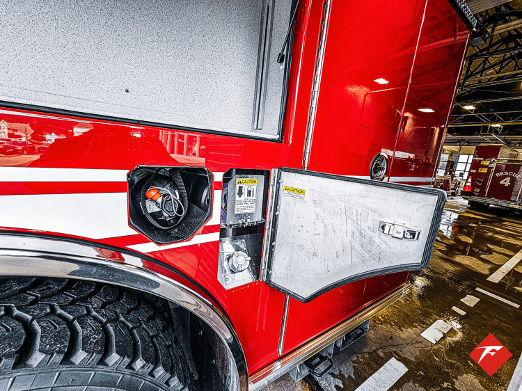 Pierce apparatus delivery for Beacon Hose Co. No. 1