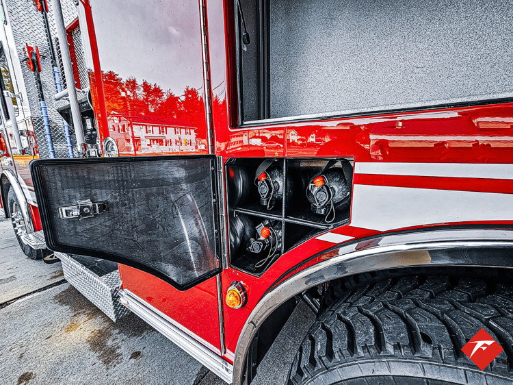 Pierce apparatus delivery for Beacon Hose Co. No. 1