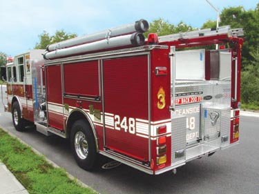 Truck Delivery for OCEANSIDE FIRE DEPARTMENT