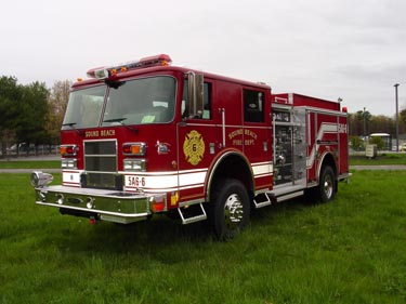Truck Delivery for SOUND BEACH FIRE DEPARTMENT