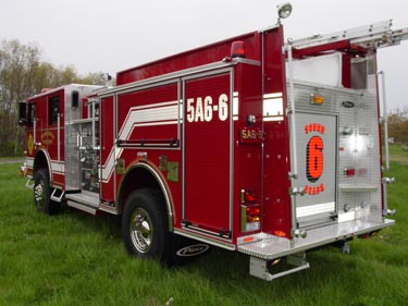 Truck Delivery for SOUND BEACH FIRE DEPARTMENT