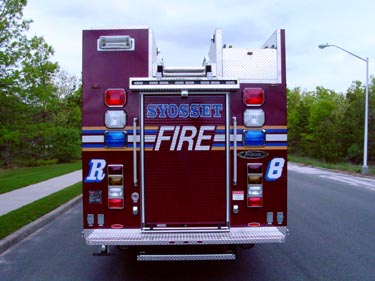 Truck Delivery for SYOSSET FIRE DEPARTMENT